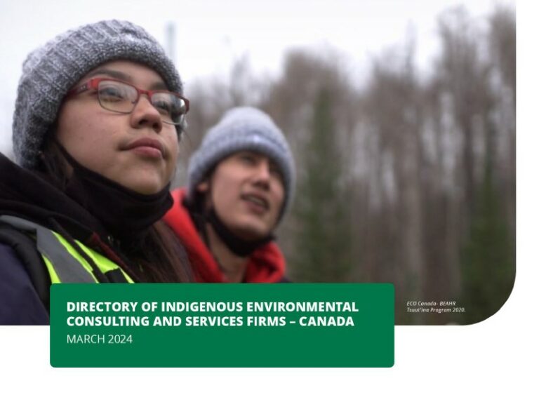 Indigenous Environmental Firm Directory - Canada | ECO Canada