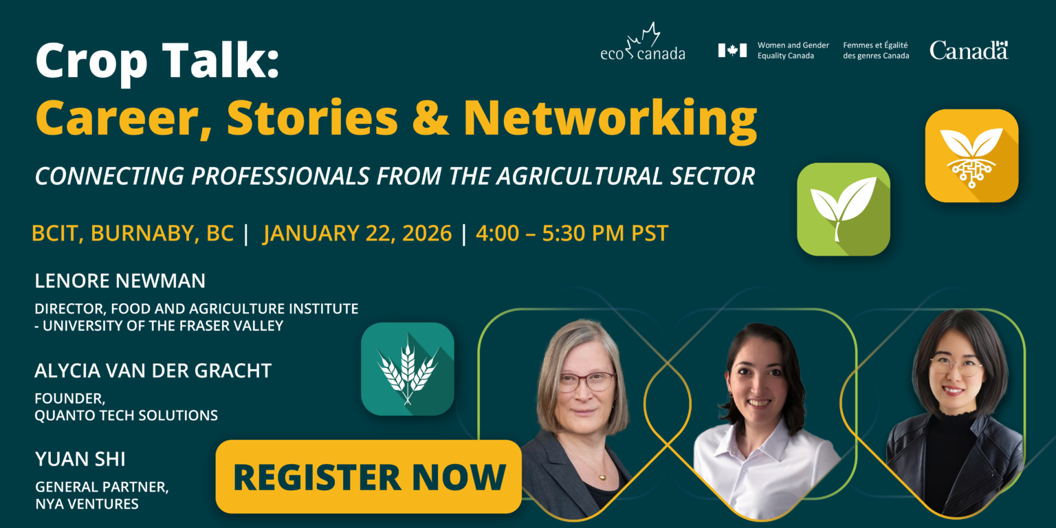 Crop Talk: Career, Stories & Networking | ECO Canada