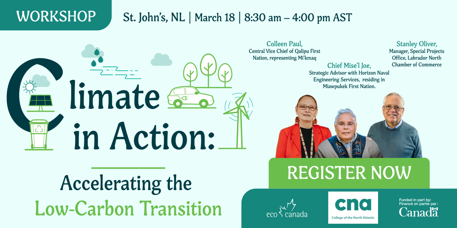 Climate in Action: Accelerating the Low-Carbon Transition | ECO Canada